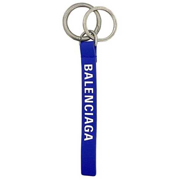 Balenciaga | Accessories | Balenciaga Key Ring Blue Everyday 55984 Tag ...
